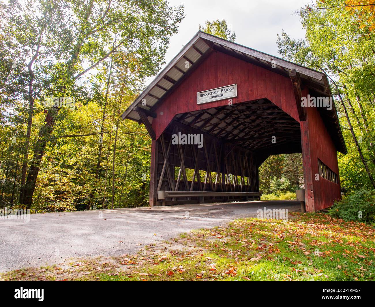 Brookdale Covered Bridge is a beautiful covered bridge located along ...