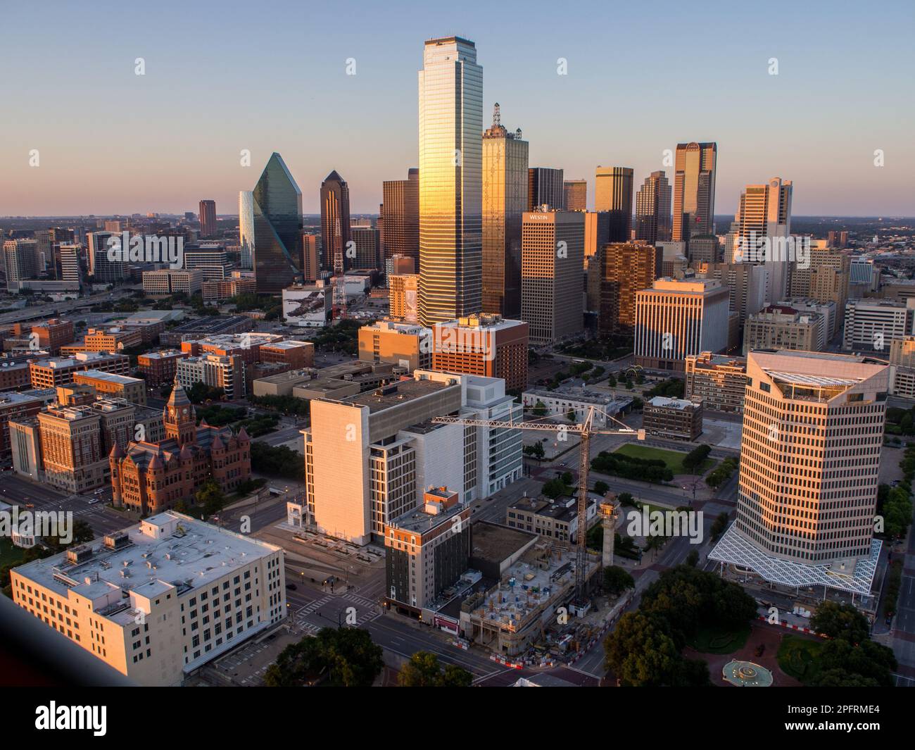 Bask in the glow of the vibrant Dallas skyline captured in this ...