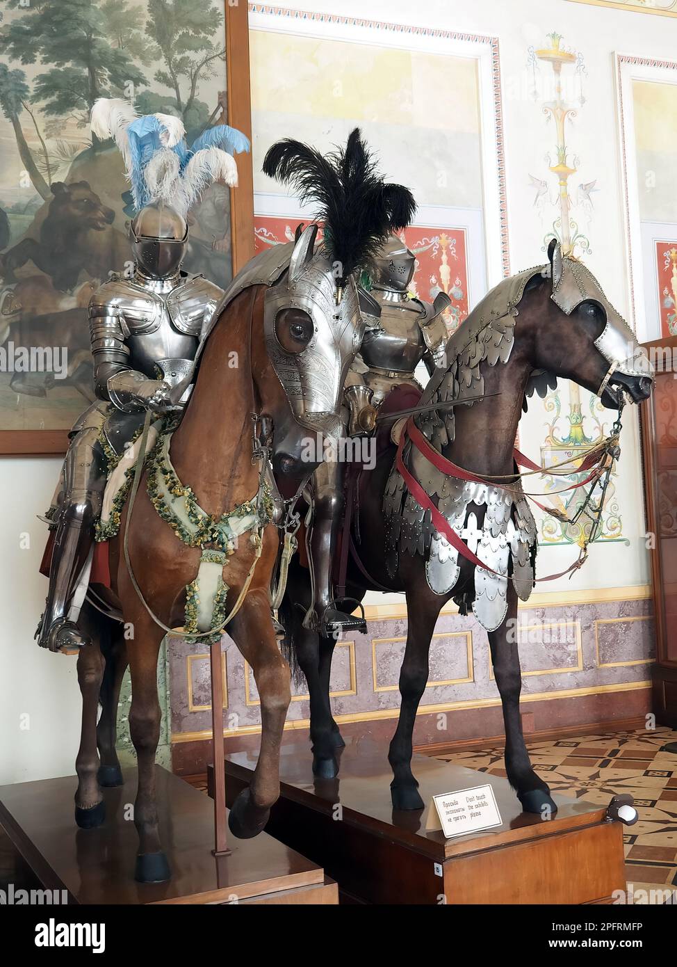 Armor of medieval knights, Hermitage Museum, Winter Palace, Zimnij ...