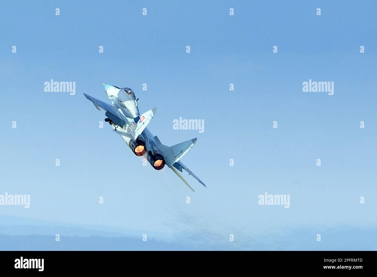Sliac, Slovakia. 8th Sep, 2012. Illustration photo of MiG-29 fighter ...