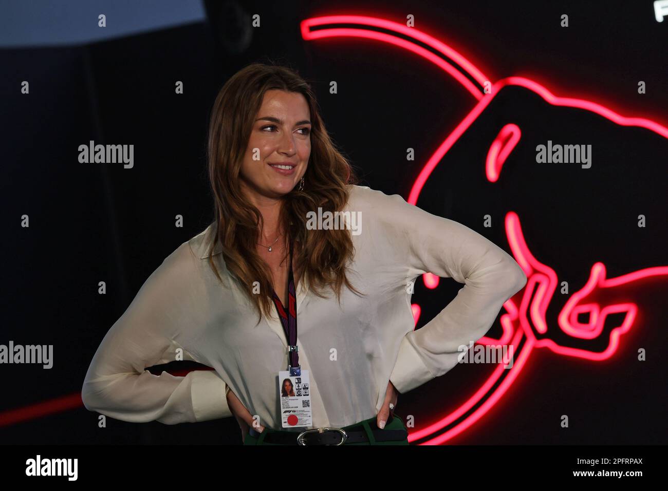 Jeddah, Saudi Arabia. 18th Mar, 2023. Imogen Barclay (GBR) Fan TV ...