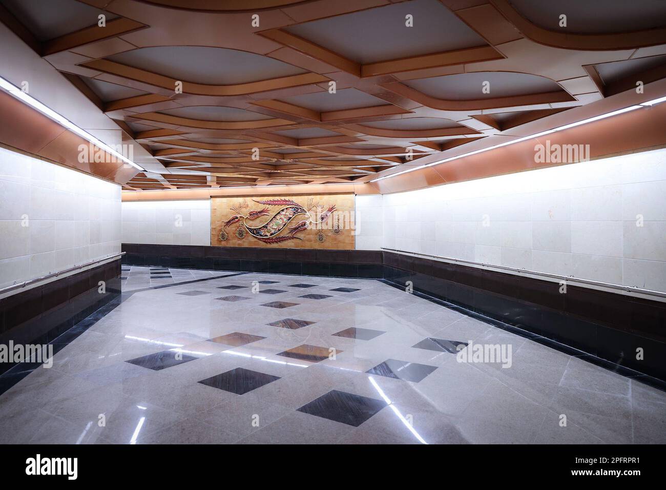 March 18, 2023, Tehran, Tehran, Iran: A view of the Tehran metro ...