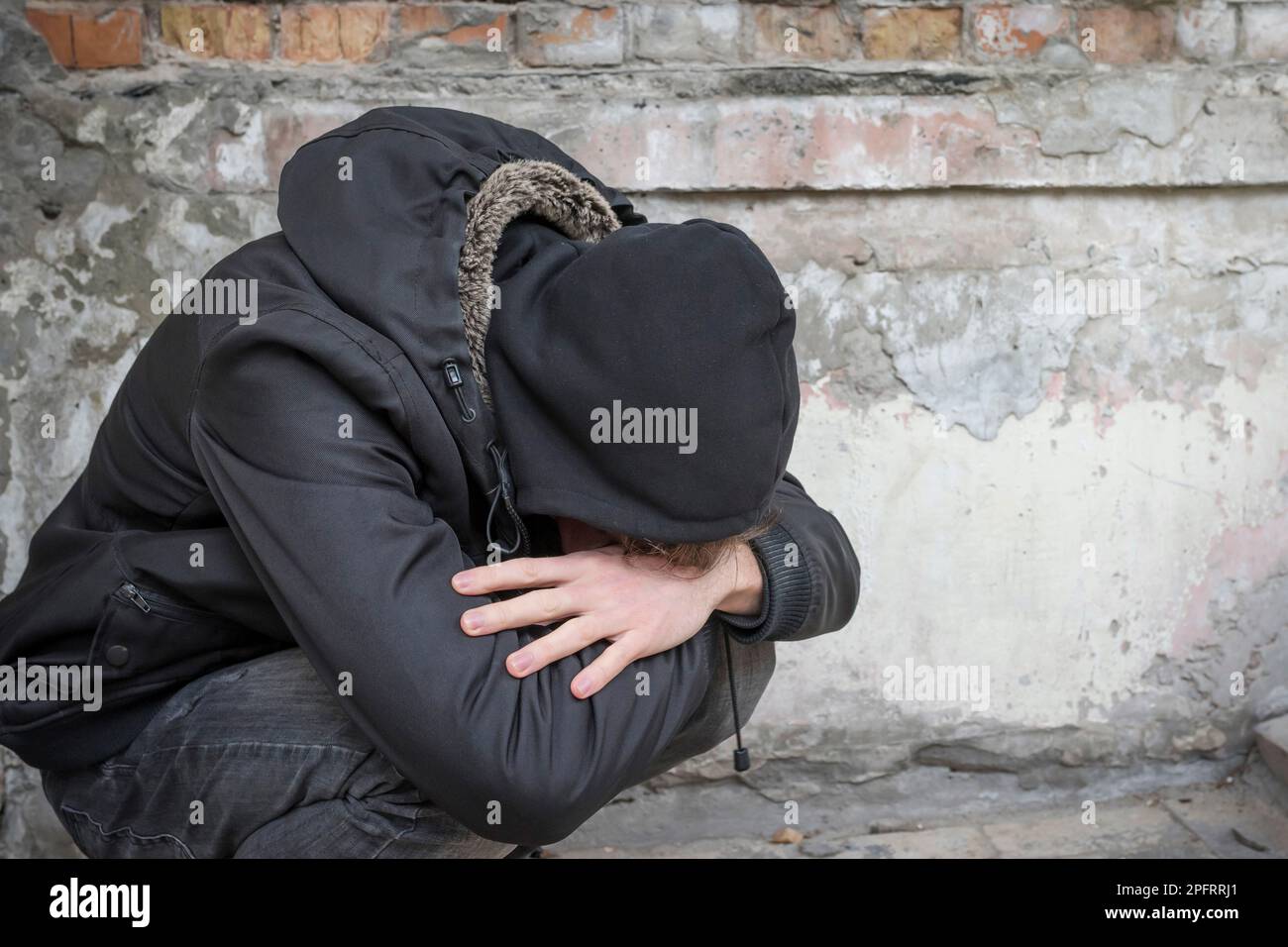 A person is an addict experiencing a drug addiction crisis after ...