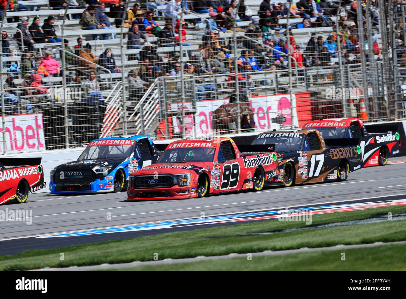 HAMPTON, GA - MARCH 18: John Hunter Nemechek (#17 TRICON Garage Berry's ...