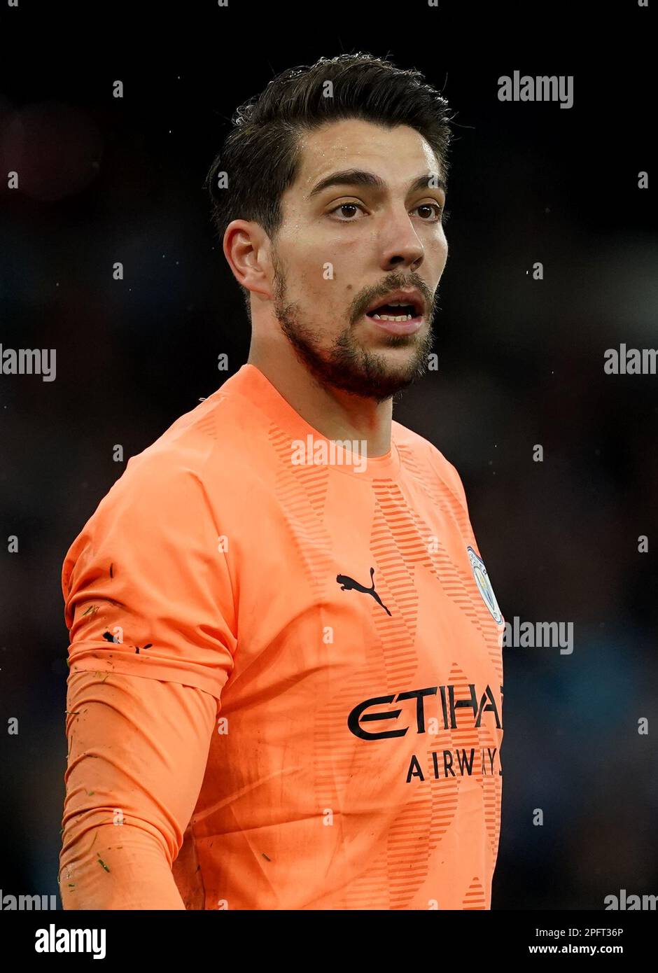Manchester City goalkeeper Stefan Ortega during the Emirates FA Cup ...