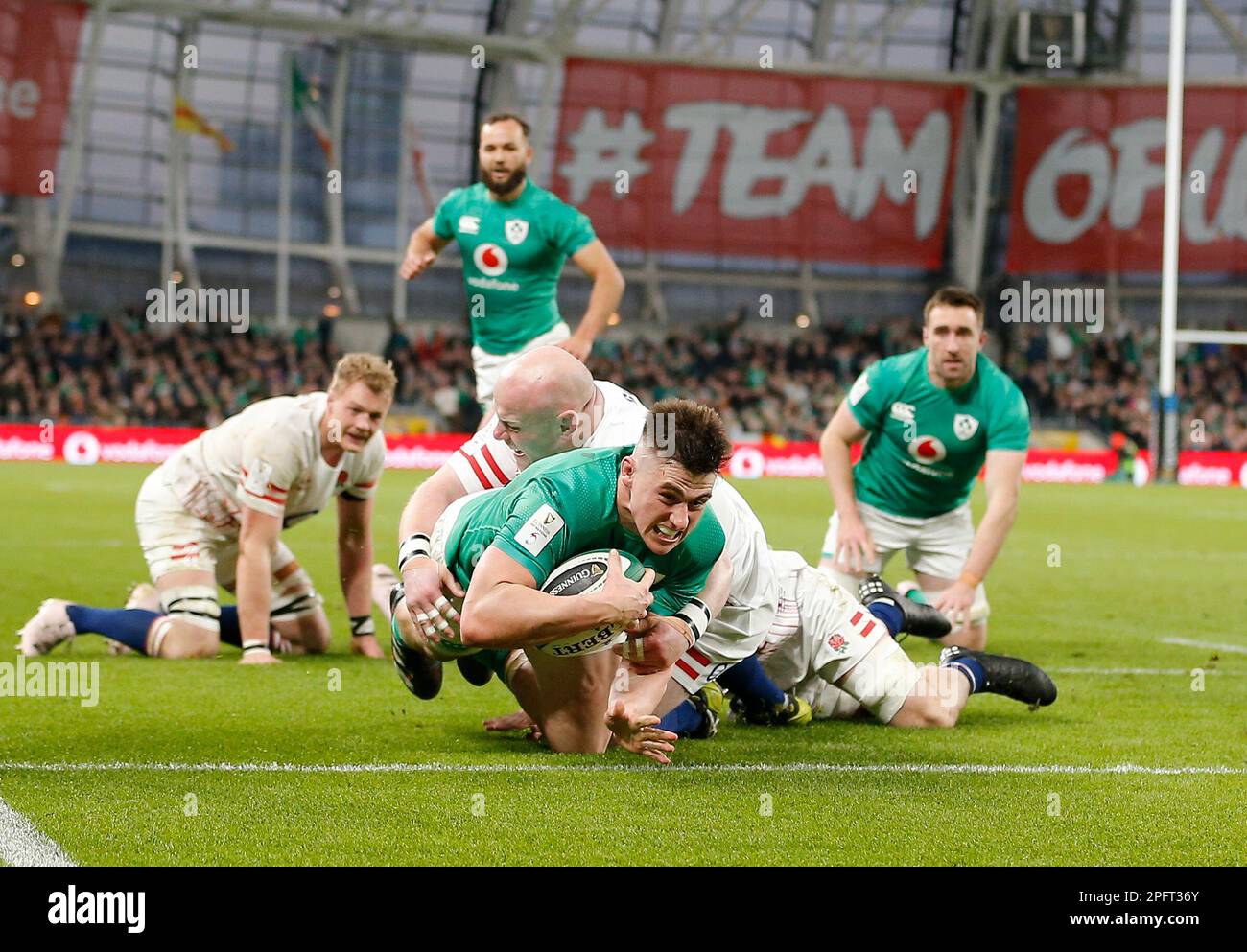 18th March 2023; Aviva Stadium, Dublin, Ireland: Six Nations ...