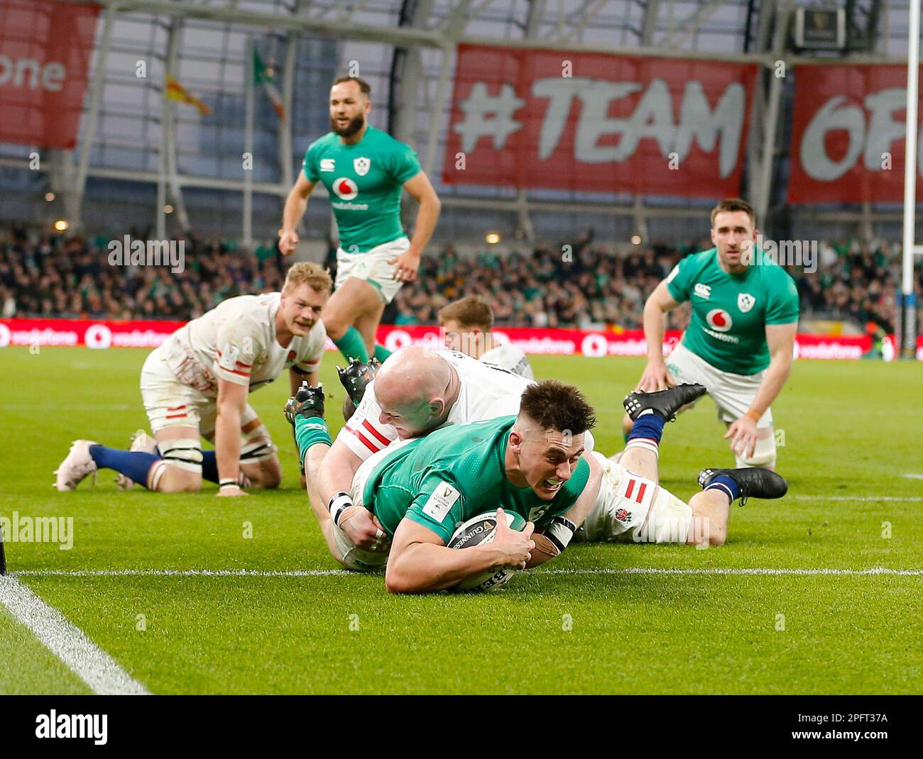 18th March 2023; Aviva Stadium, Dublin, Ireland: Six Nations ...