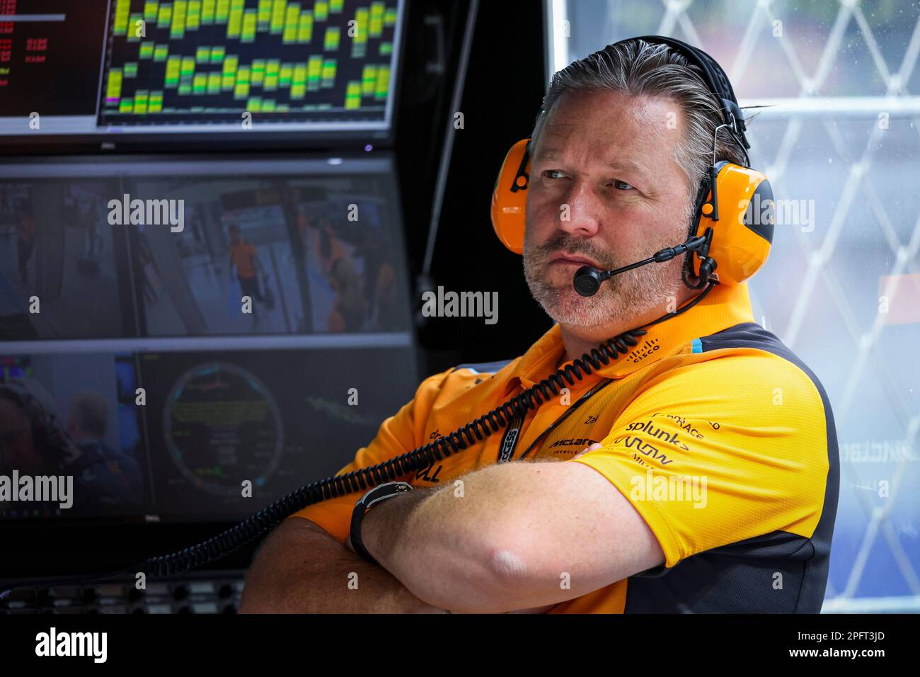 Jeddah, Saudi Arabia. 18th Mar, 2023. Zak Brown (USA, McLaren F1 Team ...