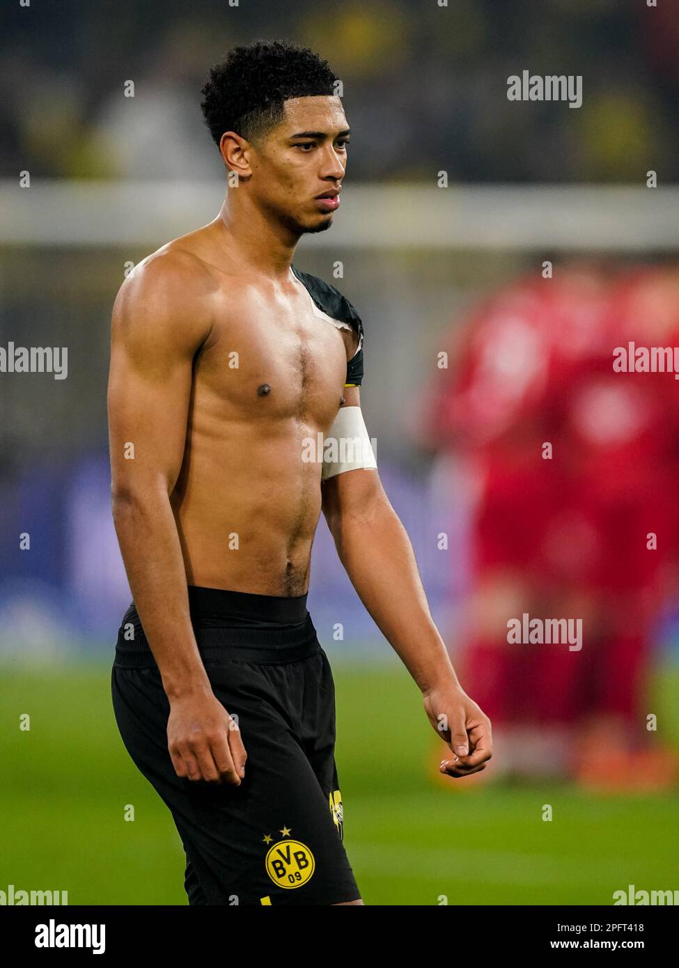 DORTMUND, GERMANY - MARCH 18: Jude Bellingham of Borussia Dortmund ...