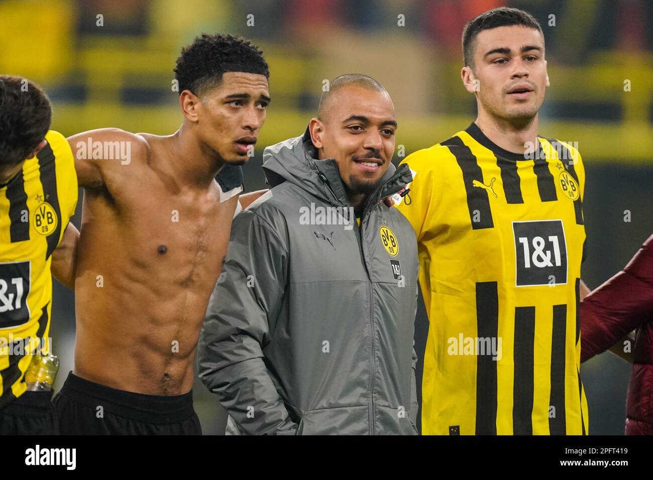 DORTMUND, GERMANY - MARCH 18: Jude Bellingham of Borussia Dortmund and ...