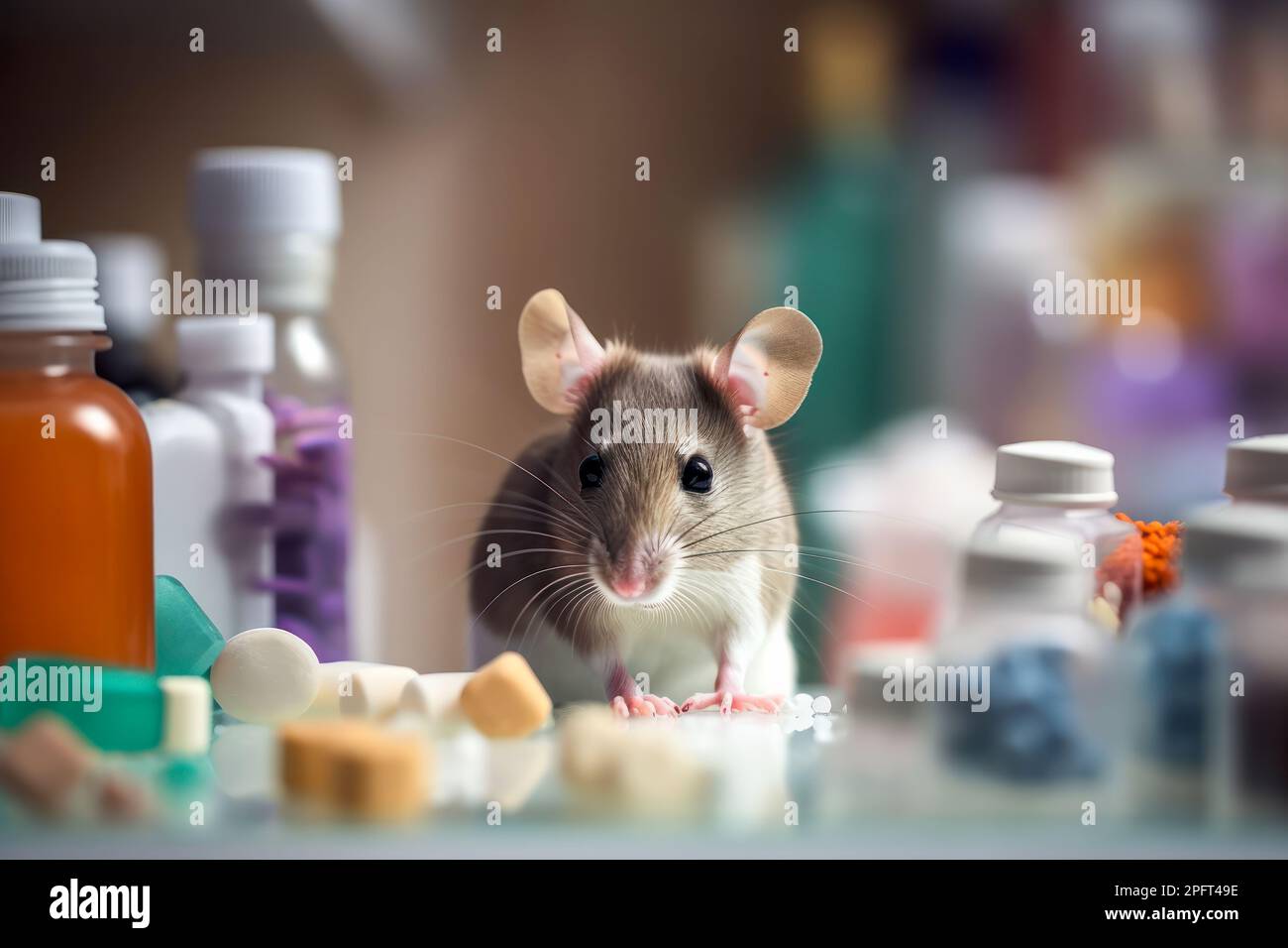 Baby mice in lab hi-res stock photography and images - Alamy