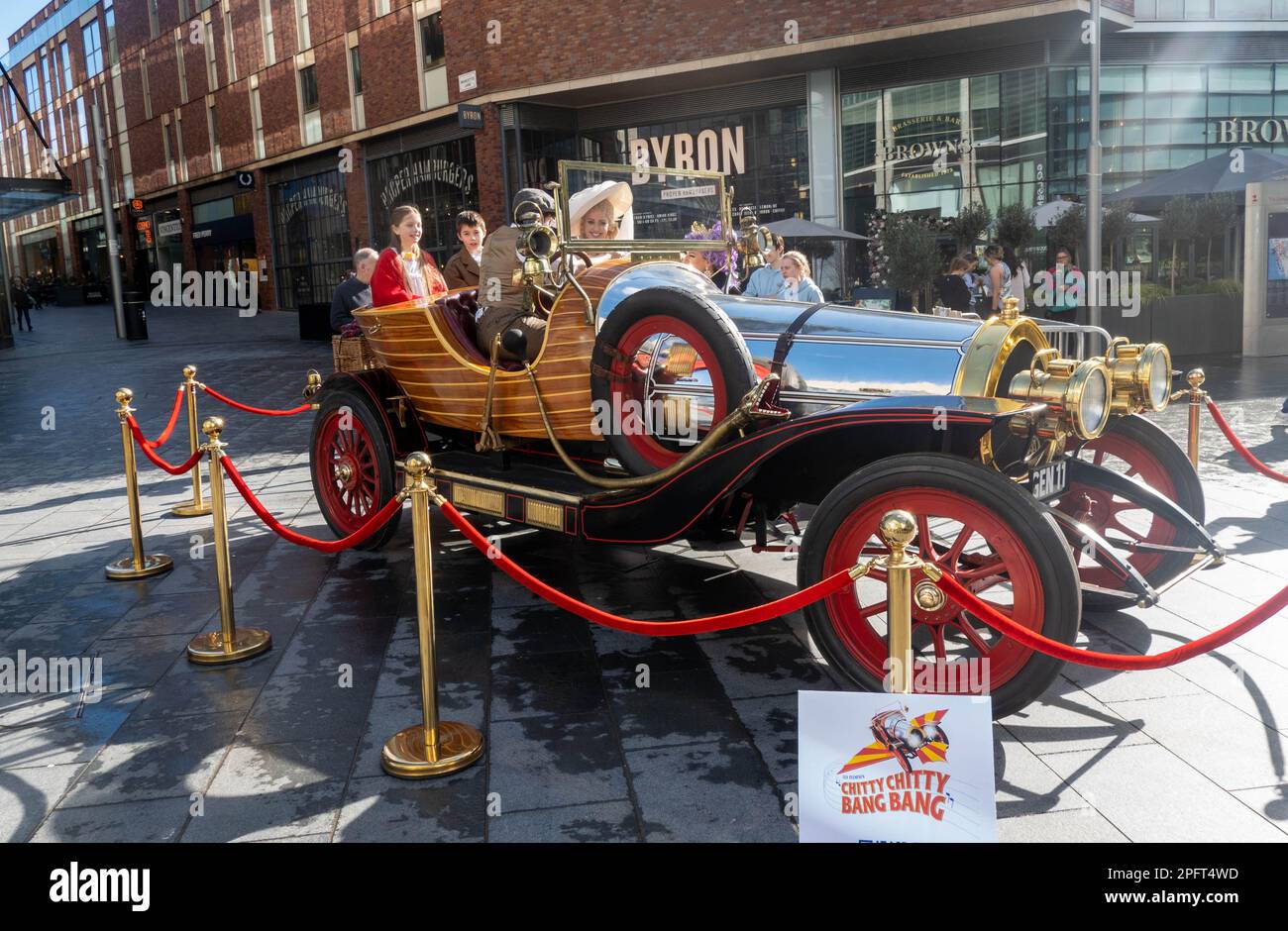 Promotional car for Chitty Chitty Bang Bang the Musical at Liverpool ...