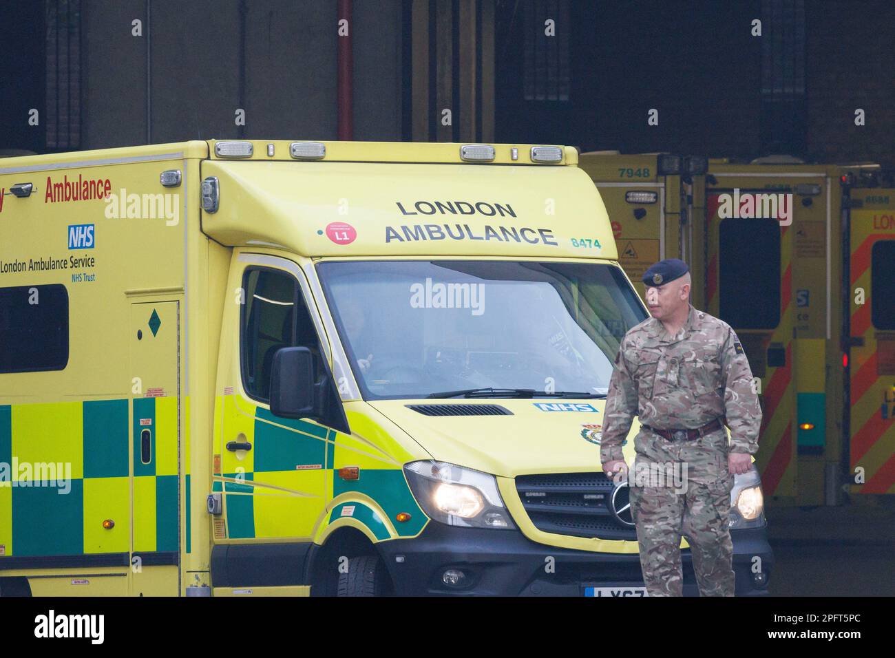 Led by Unison, Ambulance drivers in London go on strike today. The Army ...