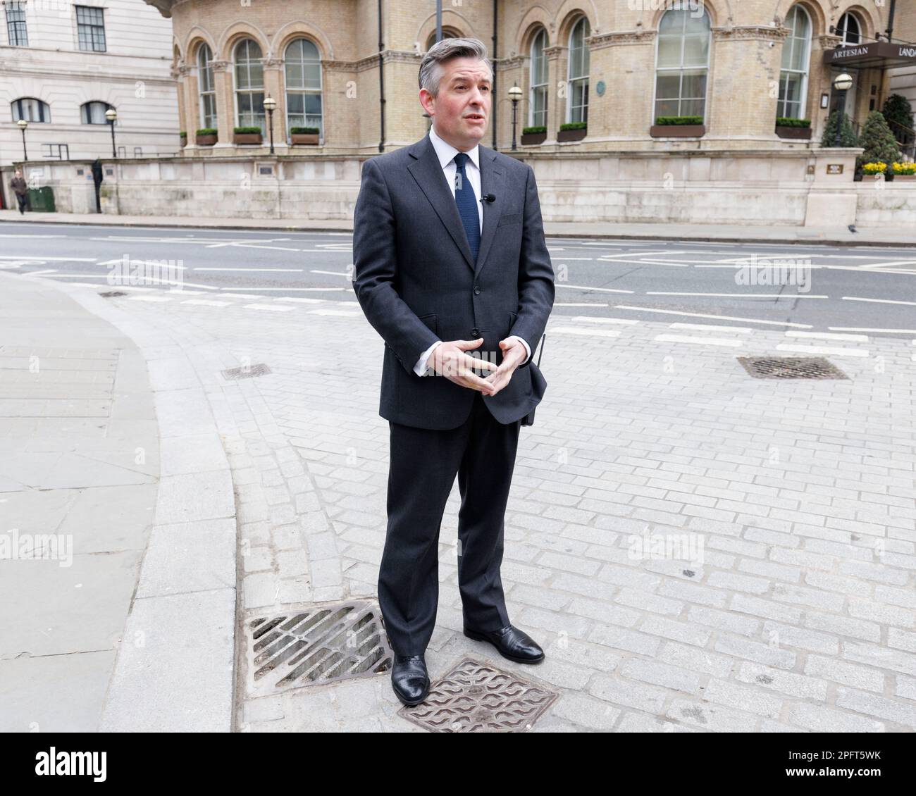 Jonathan Ashworth, Shadow Secretary of State for Work and Pensions of ...