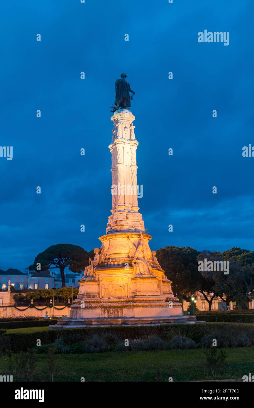 Lisbon, Portugal - December 4, 2022: The Afonso de Albuquerque monument ...
