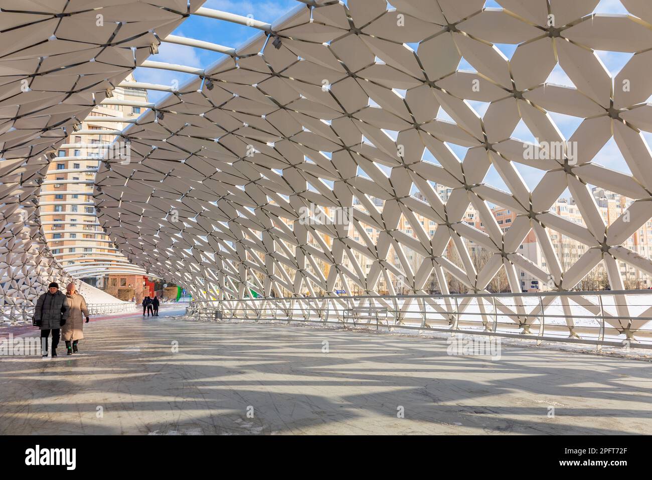 Astana, Kazakhstan - November 23, 2022: Modern architectural urbanistic ...