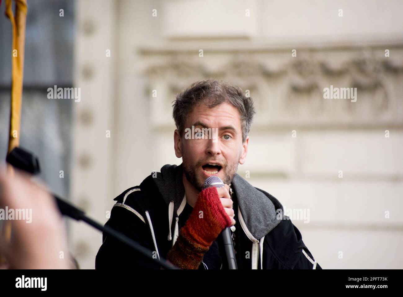London, UK. 18th Mar, 2023. Alabaster Deplume - Musician Diane Abbot MP ...