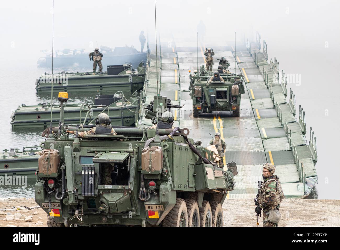 U.S. Soldiers assigned to the 62nd CBRN Company, 23rd CBRNE Battalion ...