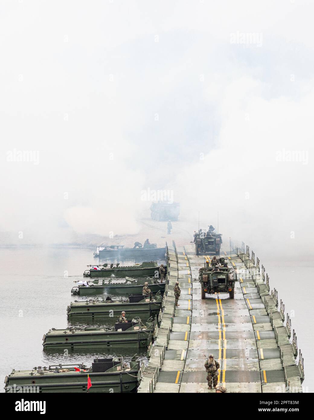 U.S. Soldiers assigned to the 62nd CBRN Company, 23rd CBRNE Battalion ...