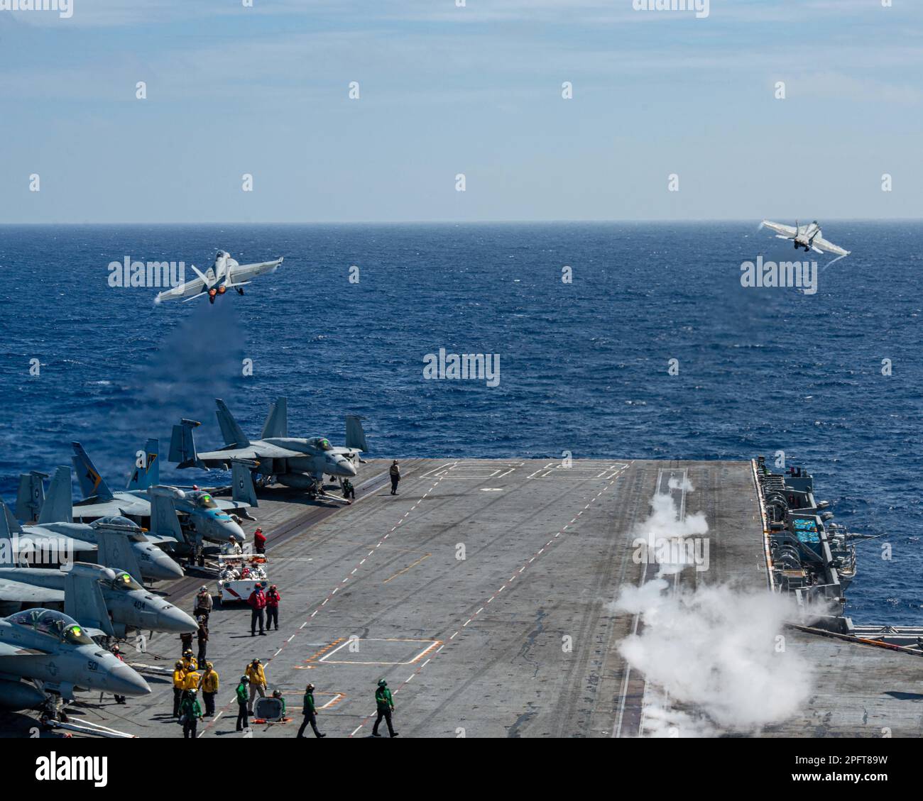 230318-N-NX635-1114 PHILIPPINE SEA (March 18, 2023) An F/A-18F Super ...