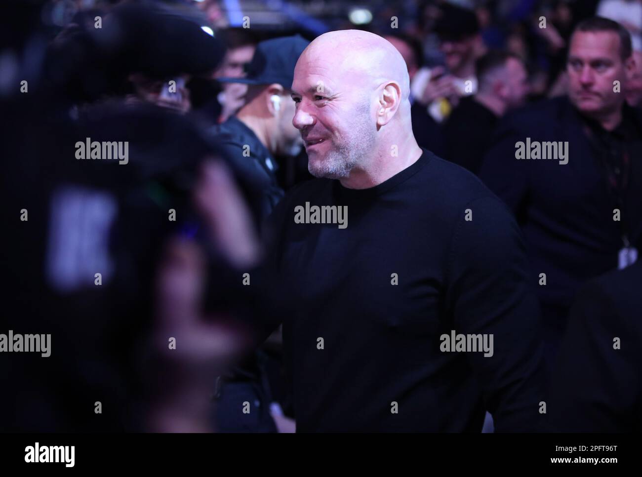 UFC President Dana White during UFC 286 at O2 Arena, London Picture ...