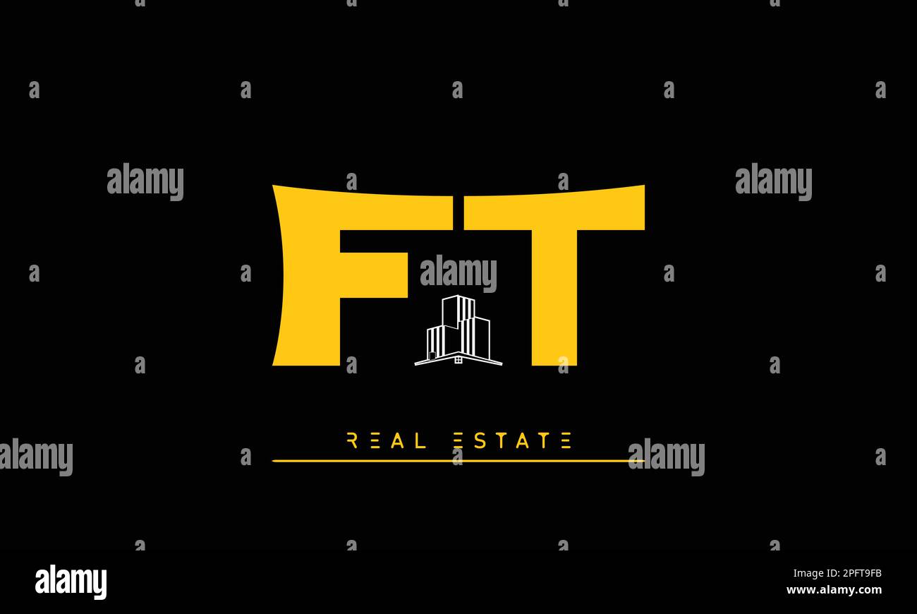 Ft real estate logo hi-res stock photography and images - Alamy