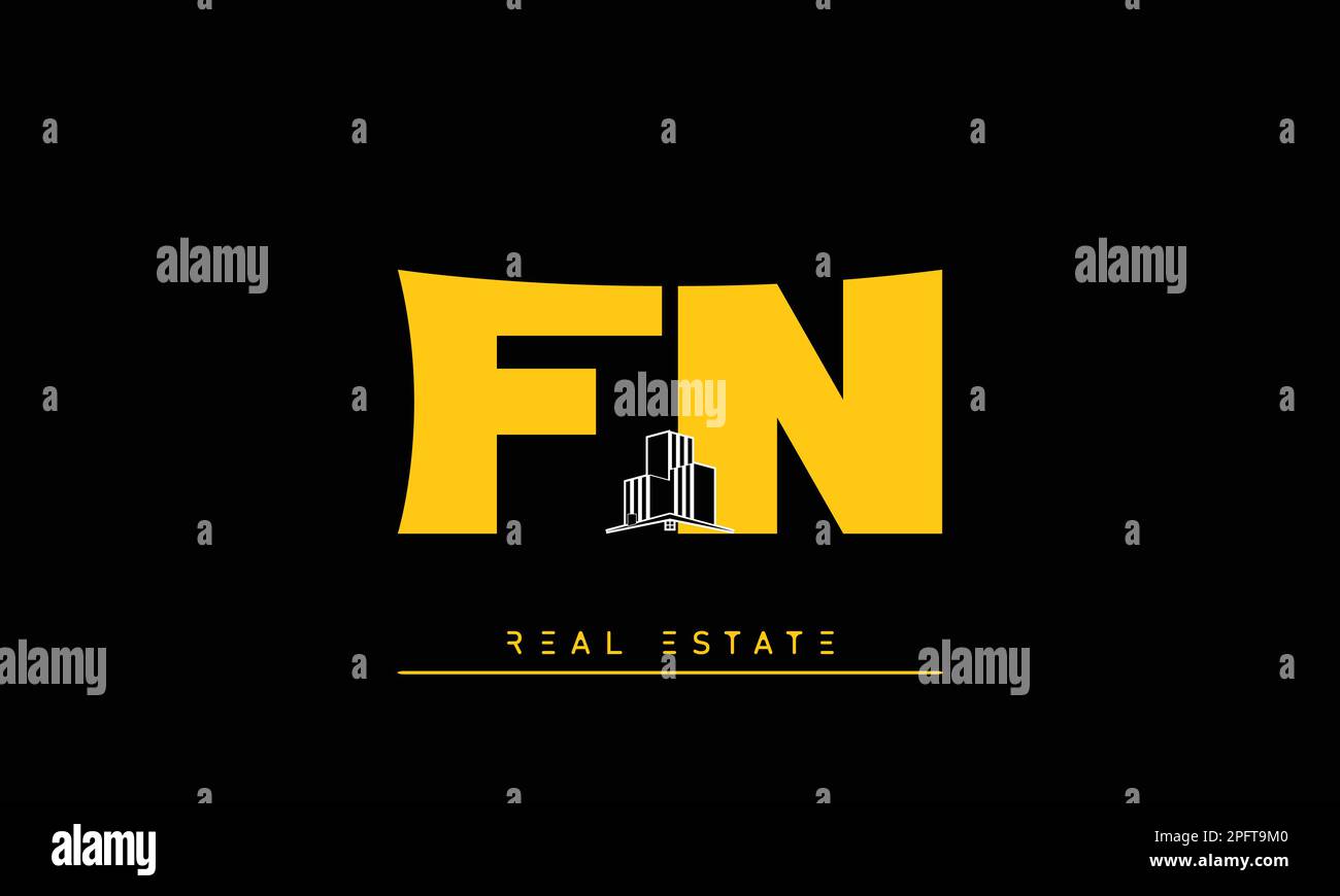 Fn real estate logo hi-res stock photography and images - Alamy