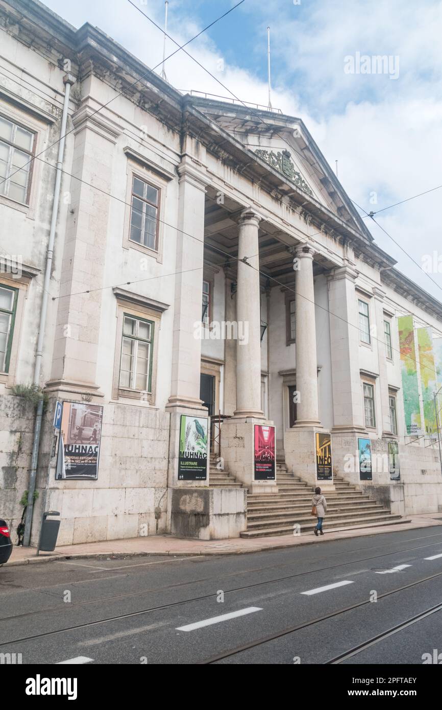 Lisbon, Portugal - December 5, 2022: National Museum of Science and ...