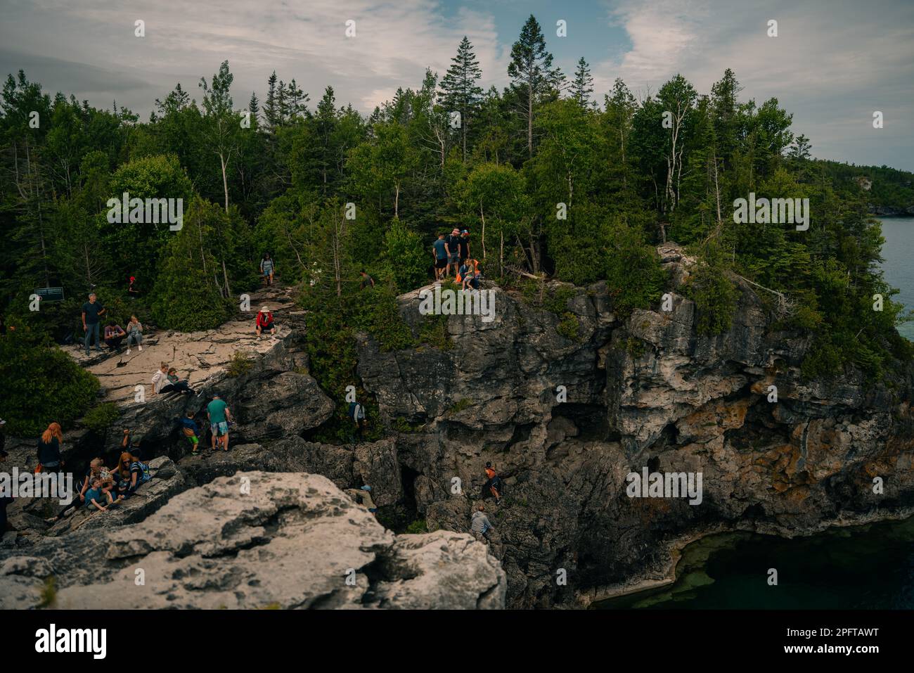 The Bruce Peninsula National Park, Ontario, Canada Stock Photo - Alamy