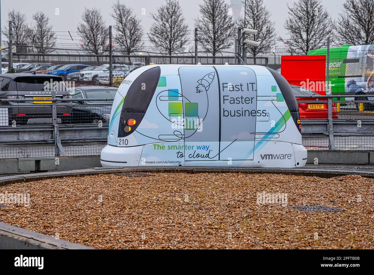 HEATHROW AIRPORT, LONDON, 8TH MARCH 2023: Heathrow Pod Parking ...