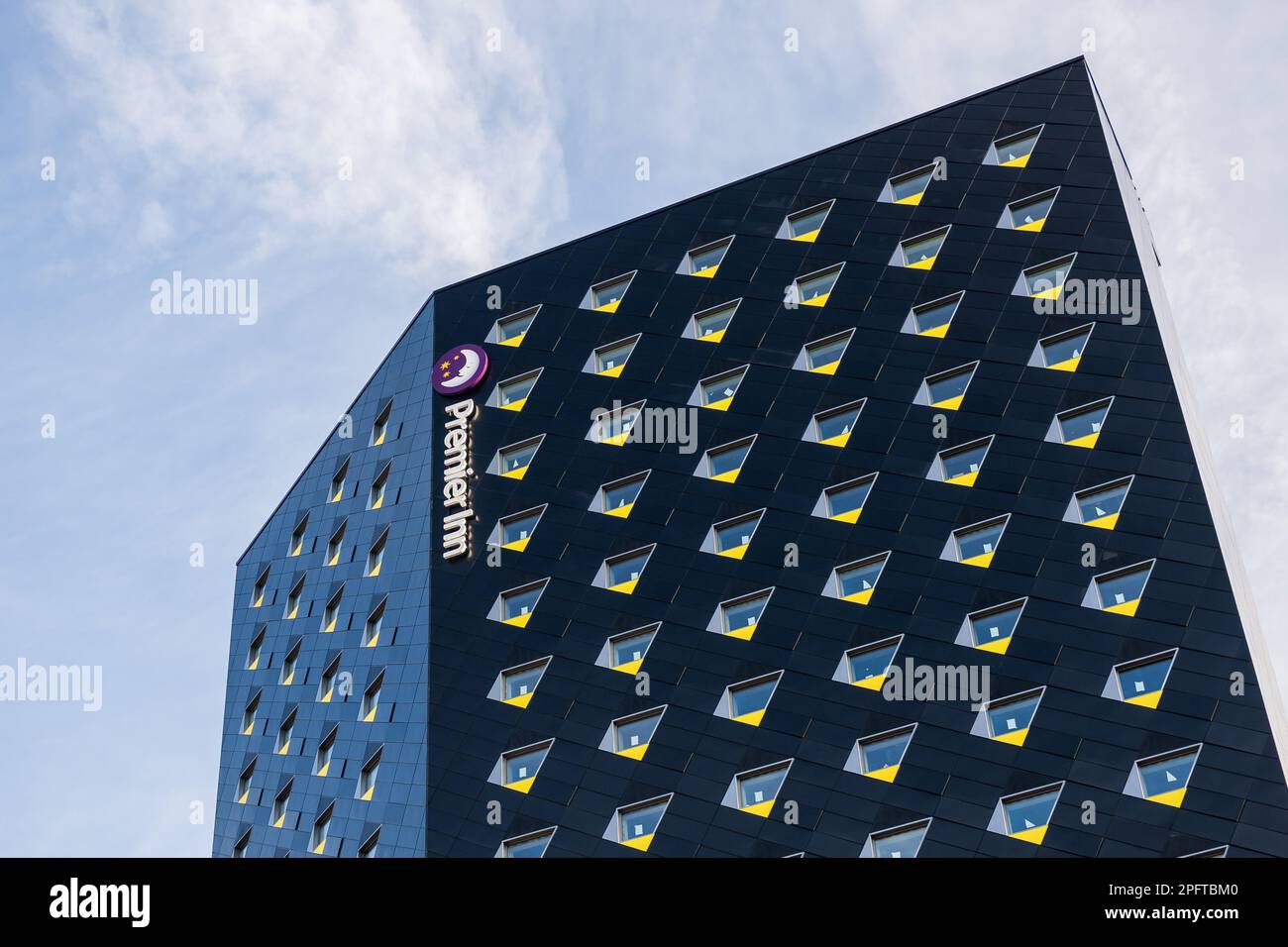A Premier Inn hotel in Cardiff City Centre Stock Photo - Alamy