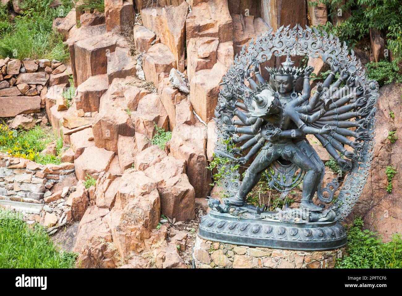 Tantric Deities Hevajra and Nairatmya in Ritual Embrace (yab-yum Stock ...