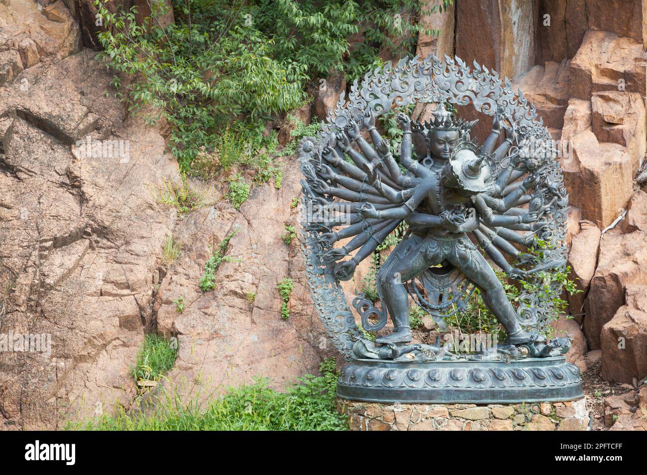 Tantric Deities Hevajra and Nairatmya in Ritual Embrace (yab-yum Stock ...