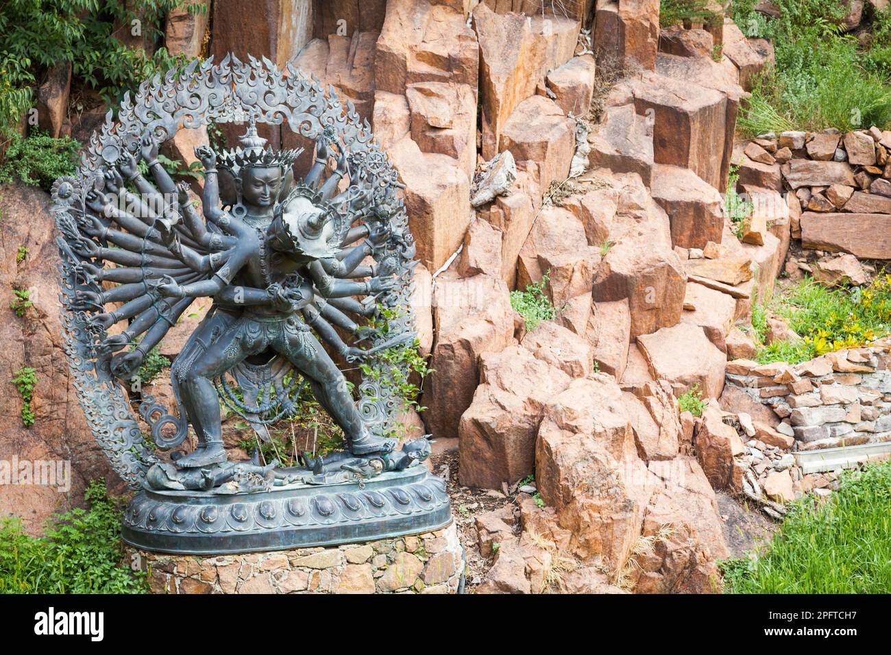 Tantric Deities Hevajra and Nairatmya in Ritual Embrace (yab-yum Stock ...