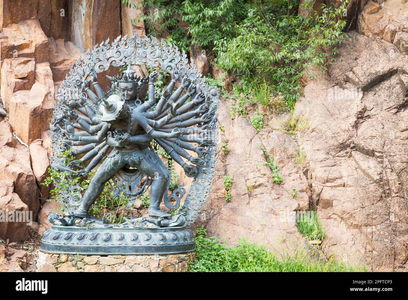 Tantric Deities Hevajra and Nairatmya in Ritual Embrace (yab-yum Stock ...