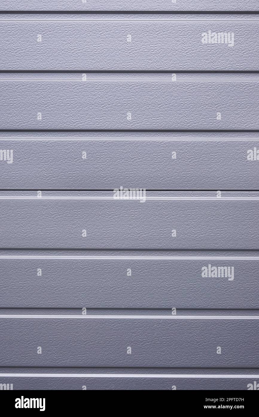 silver gray metallic shutter or cladding. background texture Stock ...