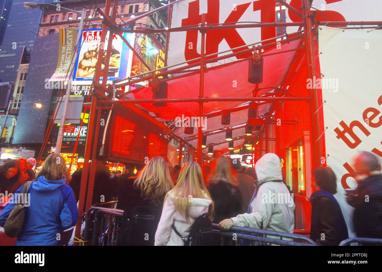 TKTS ticket booth on Broadway Times Square for theater in New York ...