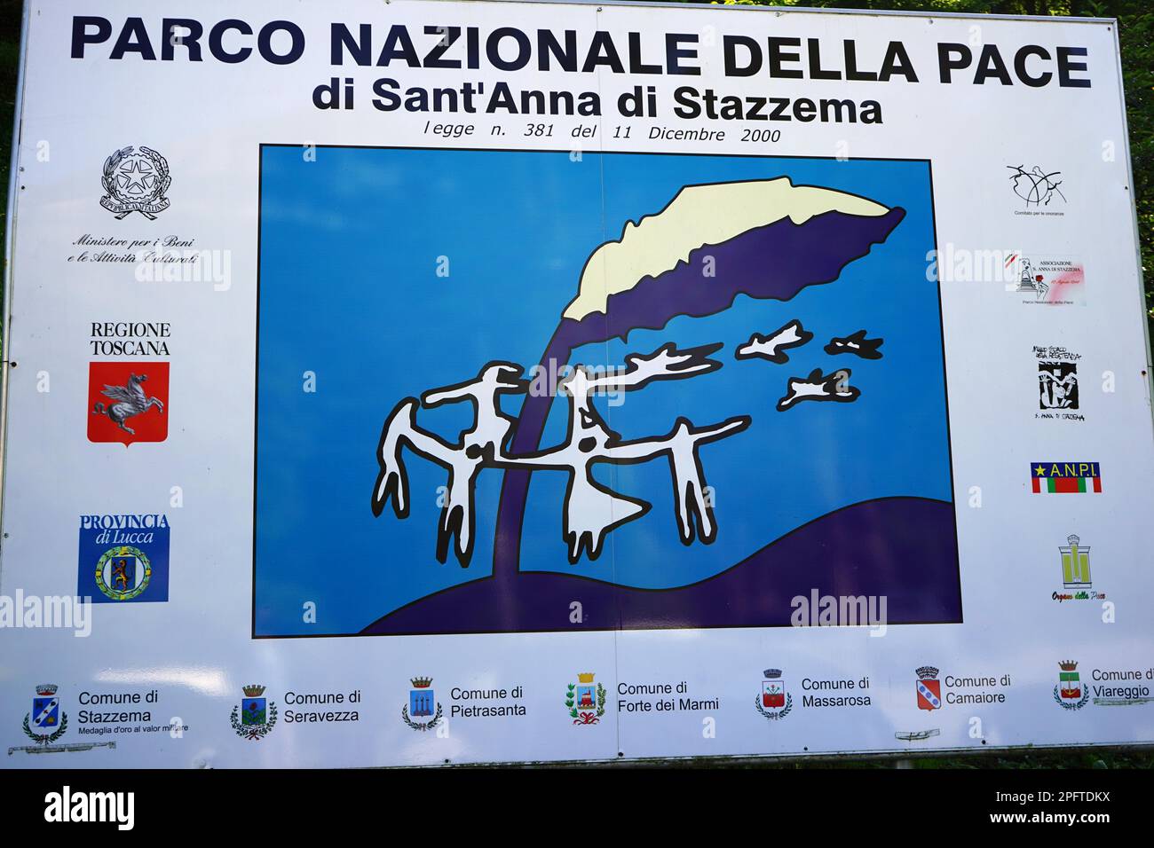 National Park of Peace of Sant'Anna di Stazzema, Apuan Alps, Apennines ...