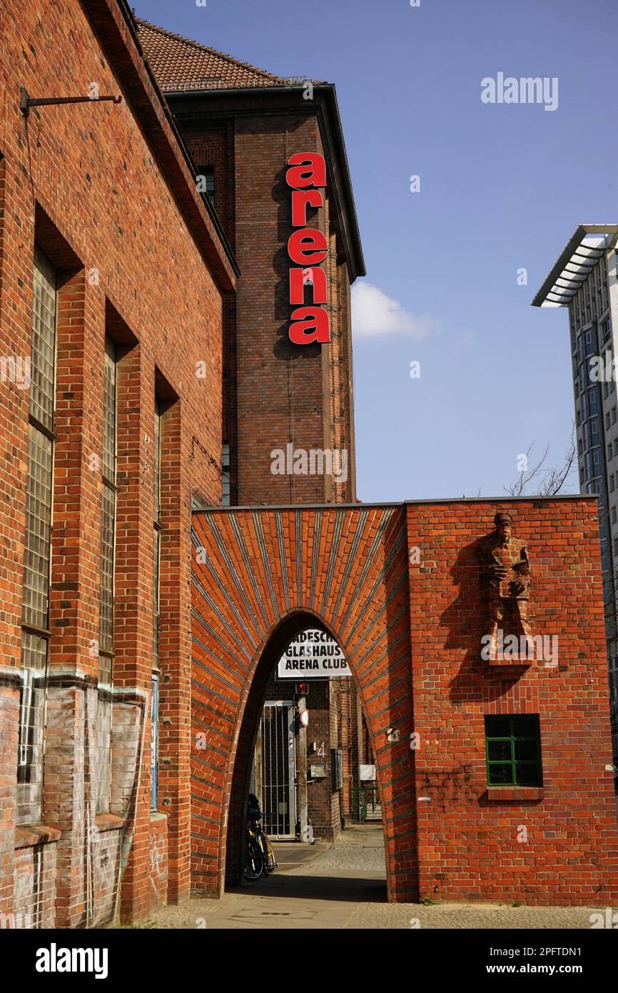 Arena Berlin, Event Centre, Eichenstrasse, Treptow, Berlin, Brick ...