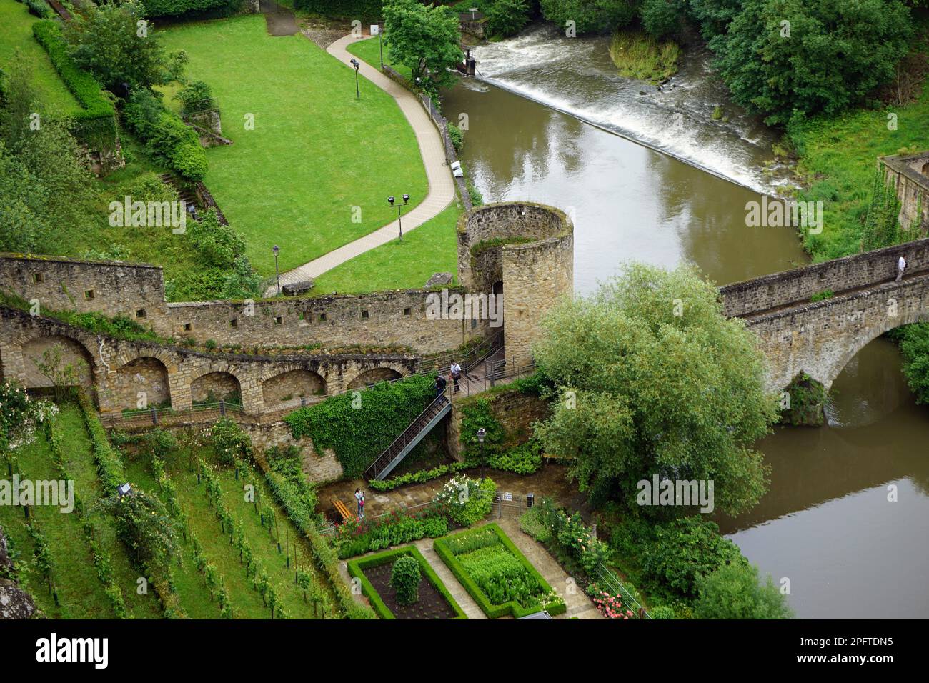 Valley of the Alzette, Grand Duchy, Alzig, Elze, Uelzecht, Luxembourg ...