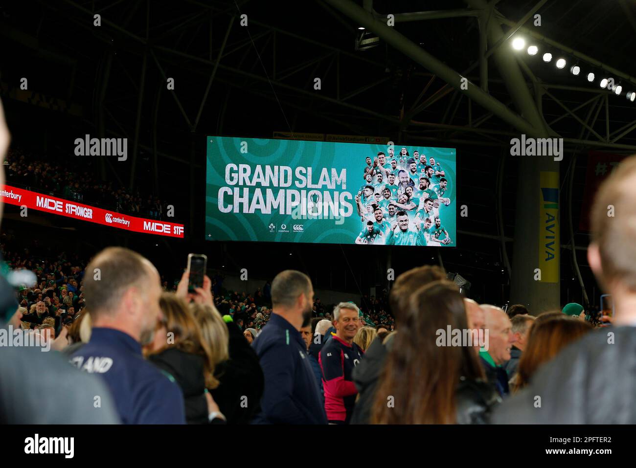 18th March 2023; Aviva Stadium, Dublin, Ireland: Six Nations ...
