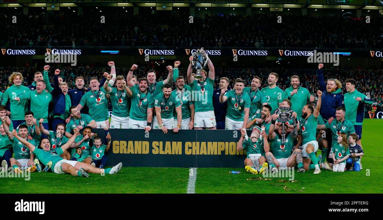 18th March 2023; Aviva Stadium, Dublin, Ireland: Six Nations ...