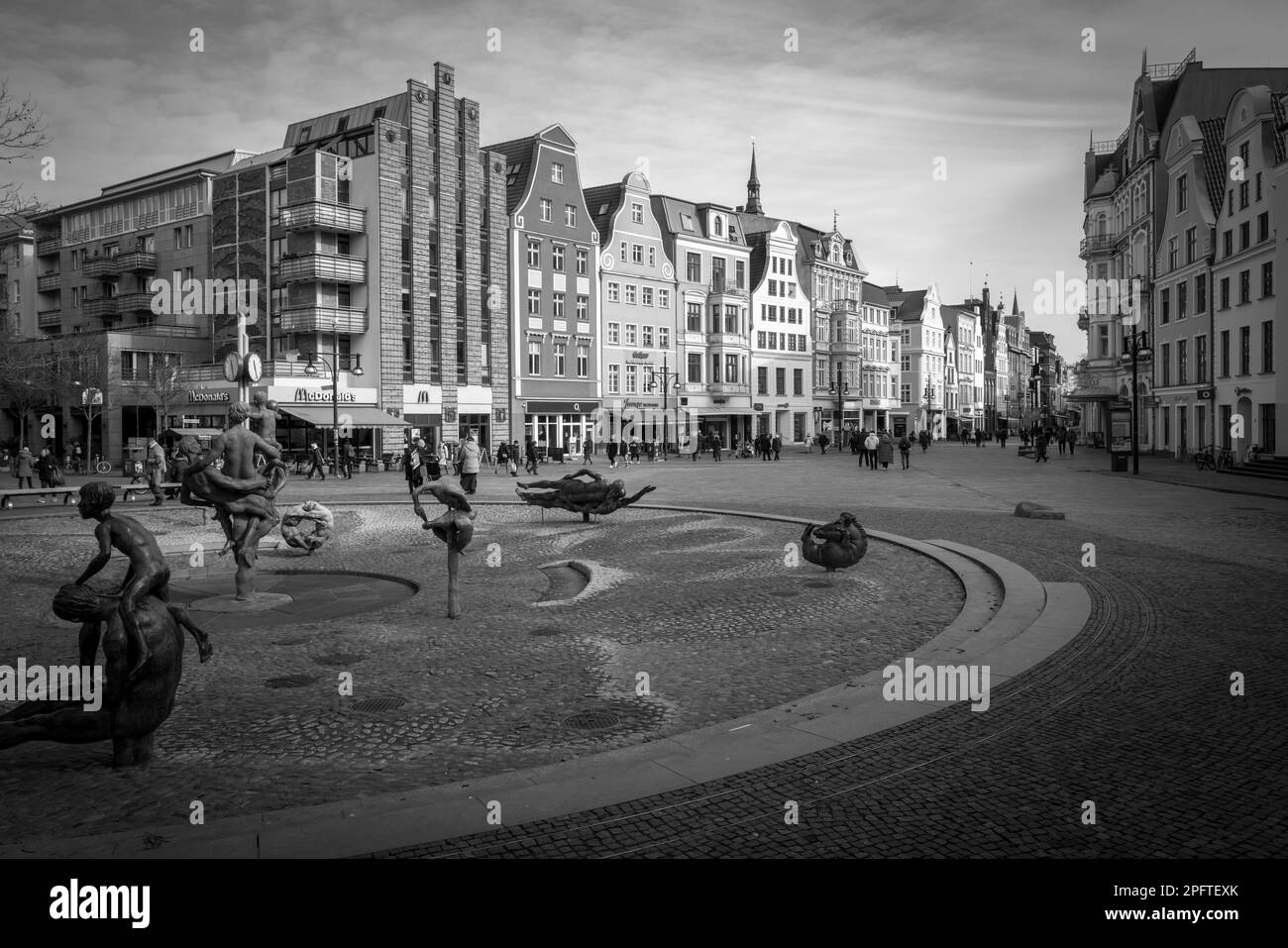 Lively europe Black and White Stock Photos & Images - Alamy