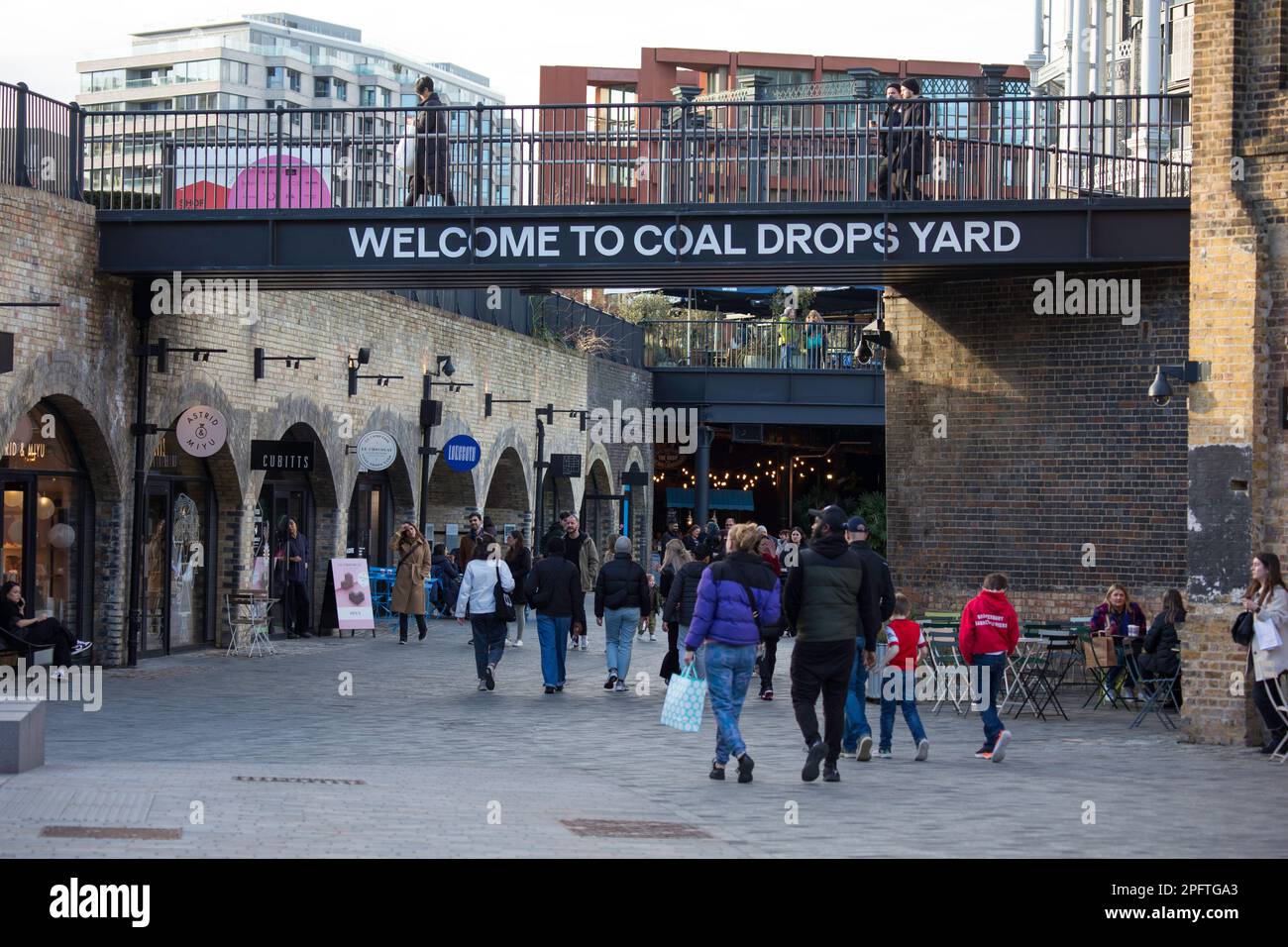 Coal Drops Yard Kings Cross London Stock Photo - Alamy