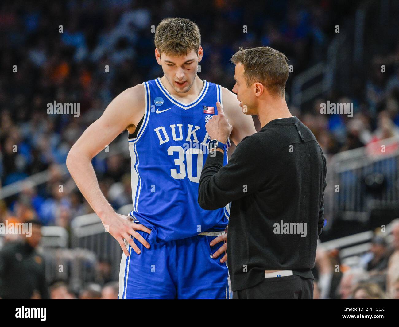 Orlando, USA. 18th Mar, 2023. March 18, 2023: Duke head coach Jon ...