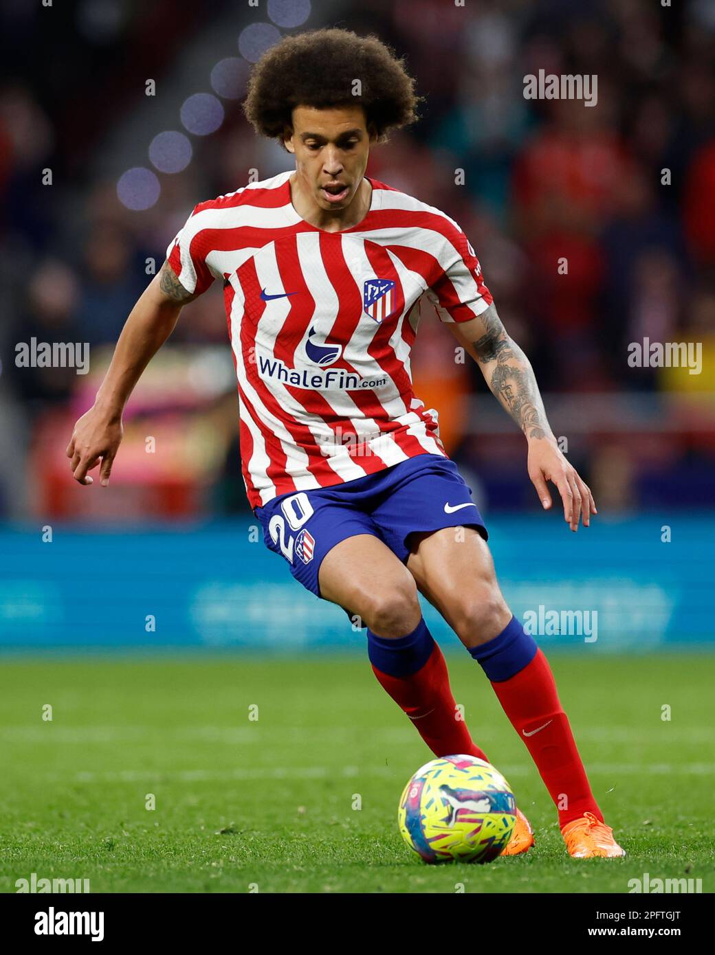Axel Witsel of Atletico de Madrid during the La Liga match between ...