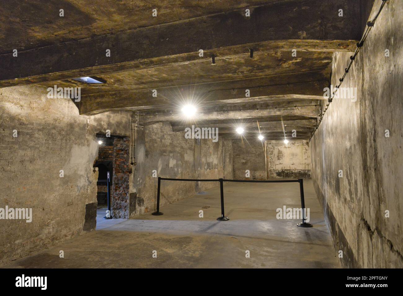 Gas chamber, Stammlager I, Concentration camp, Auschwitz-Birkenau ...