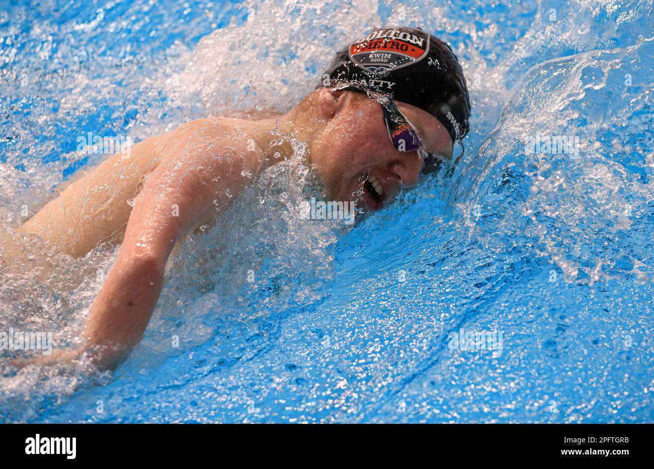 Great Britain's Luke Batty in action during the Men's MC 400m Freestyle ...