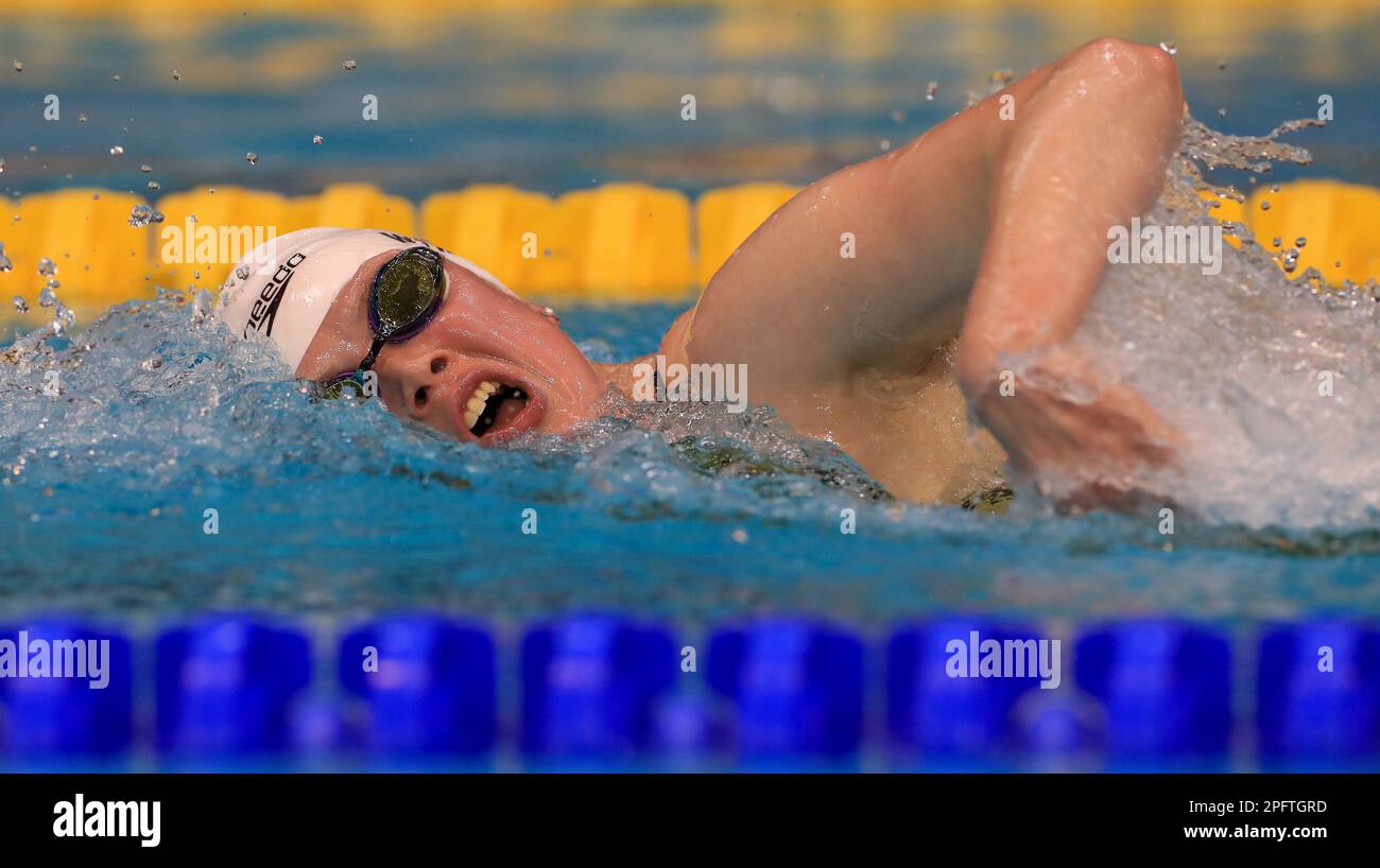 Great Britain's Brock Whiston in action during the Women's MC 400m ...