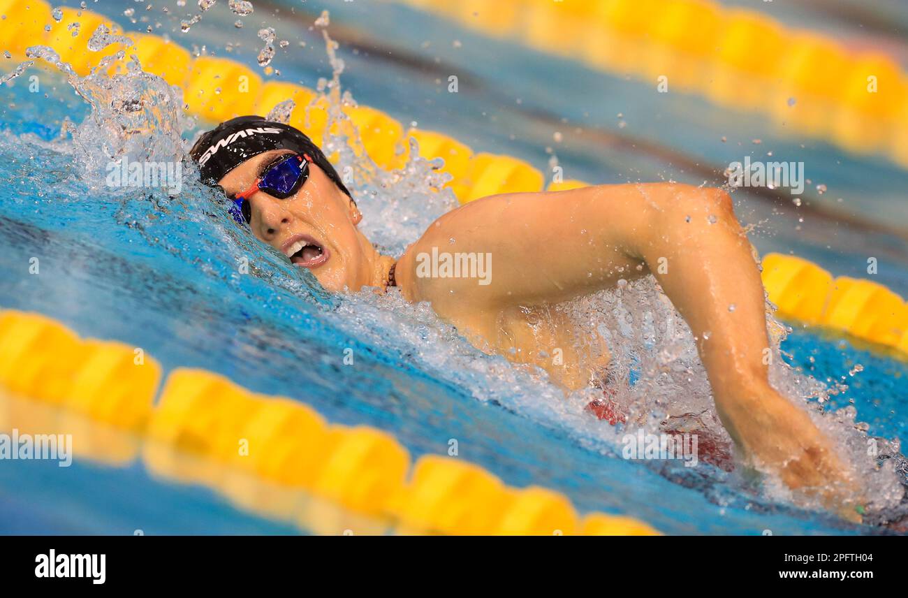 Great Britain's Bethany Firth in action during the Women's MC 200m ...